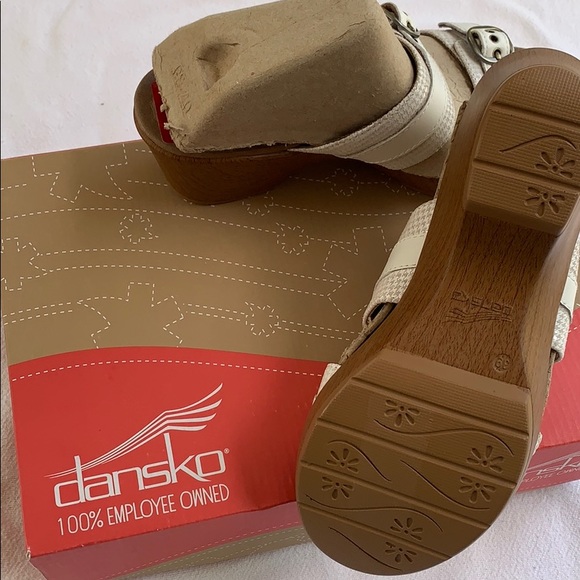 Dansko | Shoes | Dansko White Slide Comfortable Sandals | Poshmark